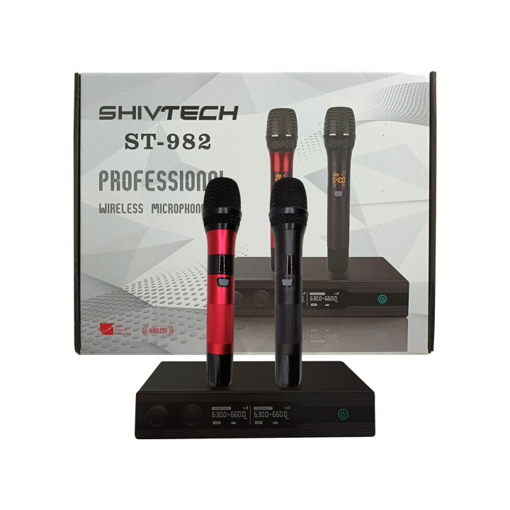 Shivtech ST-982 Wireless Microphone | Lazada PH