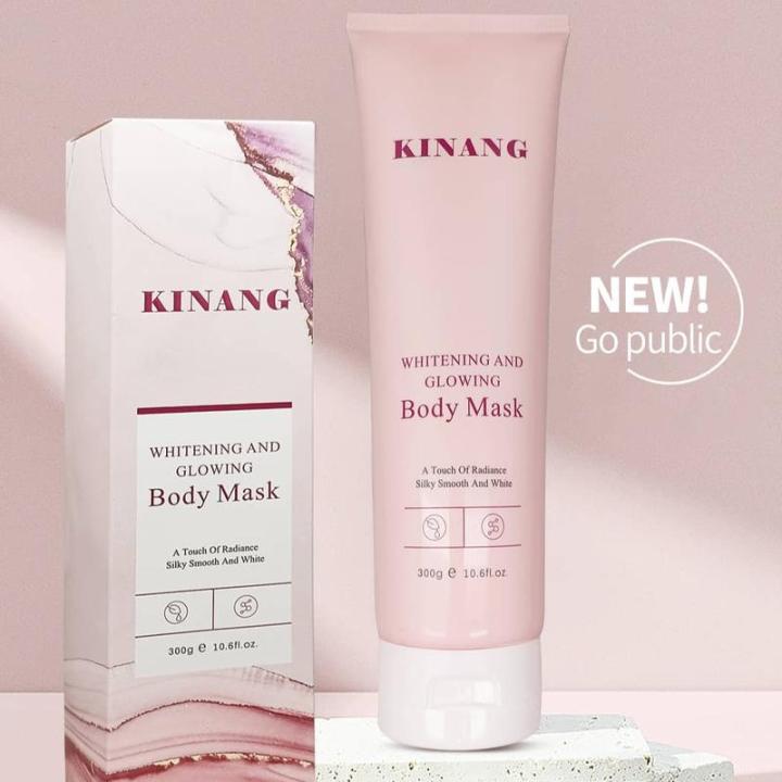 Kinang Whitening and Glowing Body Mask - 300g | Niacinamide Infused ...