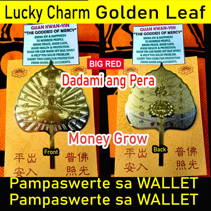 Lucky Charms for Money and Business Brings Good Luck Golden Leaf ...