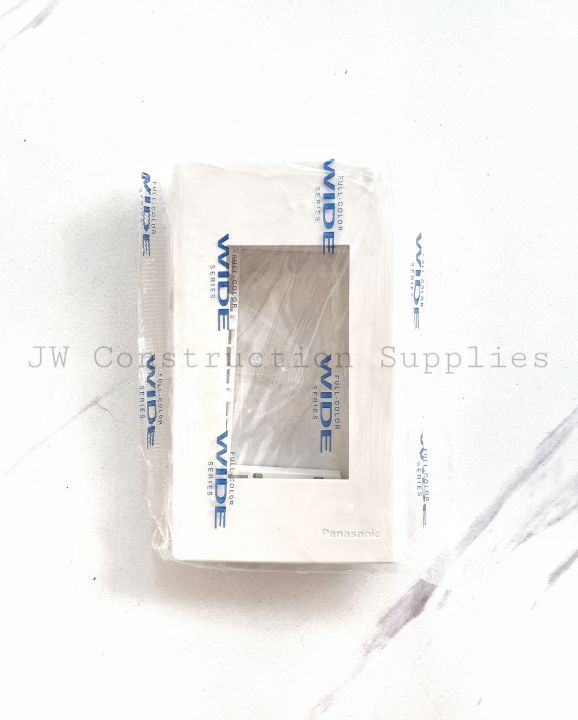 PANASONIC Wide Series 1-Touch Plate 1-Gang 3-Device WEG 6803W-1 | Lazada PH