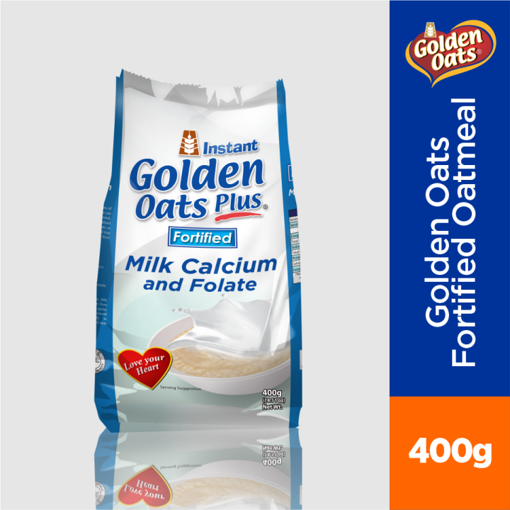 GOLDEN OATS Plus Milk Calcium & Folate 400g | Lazada PH