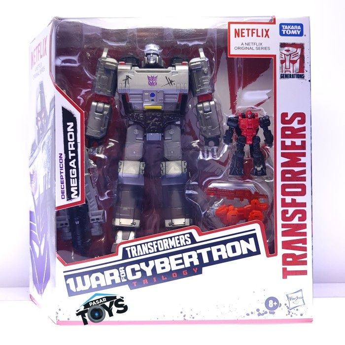 Megatron Transformers Netflix War for Cybertron Trilogy Voyager Cl ...