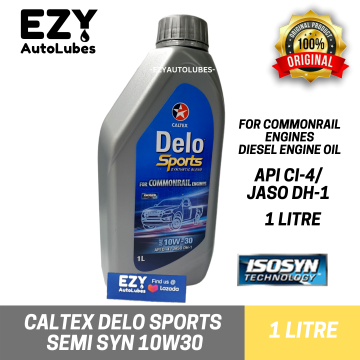 Caltex Delo® Sports Semi Synthetic SAE 10W30 1L👉 Caltex Diesel Engine ...