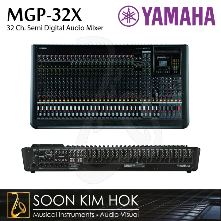 YAMAHA MGP-32X 32 Channel Premium Analog Mixing Console With Dual SPX ...