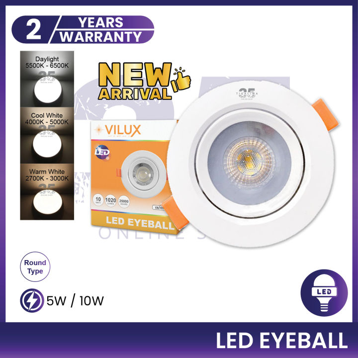 LED Eyeball Recessed Spotlight Downlight 5W 10W LED Recessed Eyeball ...