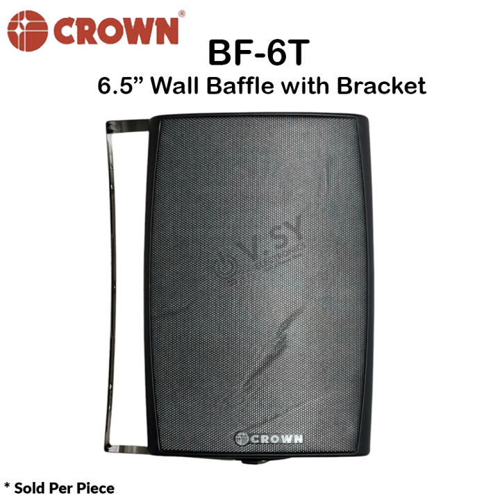 Original 2024 Crown BF-6T 6 1/2" Wall Baffle with Bracket | Lazada PH