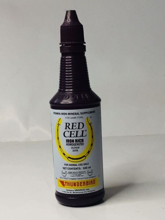 [CL REYES AGRIVET] 1 BOTTLE RED CELL 100ML IRON RICH FOR GAMEFOWL ...