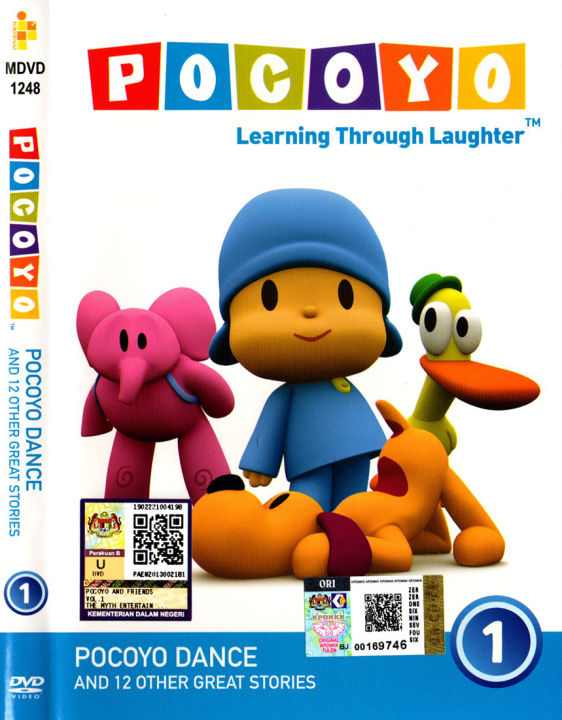 DVD CHILDREN EDUCATION CARTOON Pocoyo - Learning Through Laughter ... DVD CHILDREN EDUCATION CARTOON Pocoyo - Learning Through Laughter ...