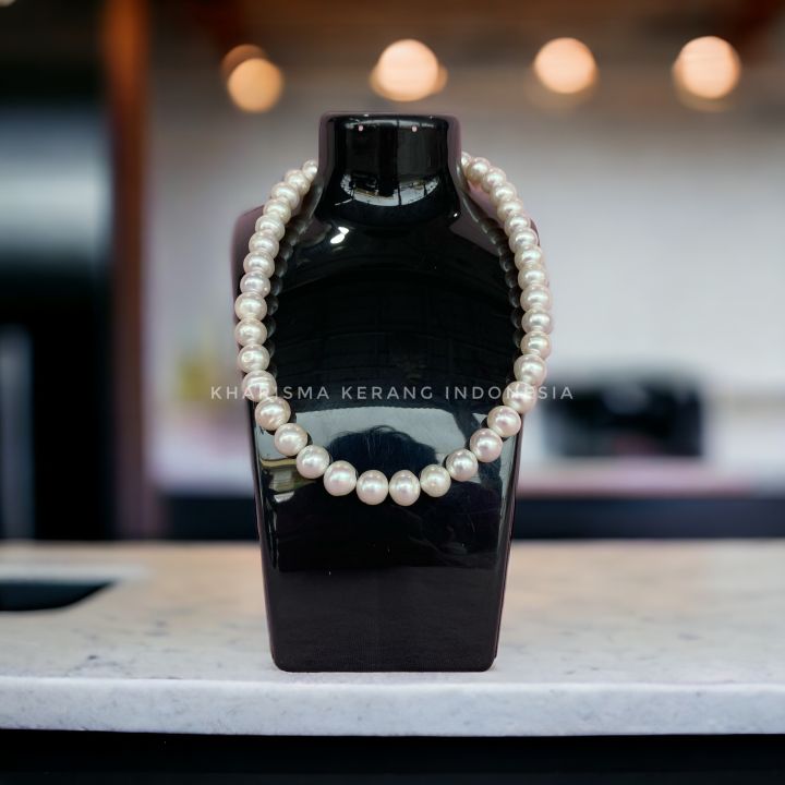 Saltwater Pearl Necklace Kalung Mutiara Asli by Kharisma Kerang ...