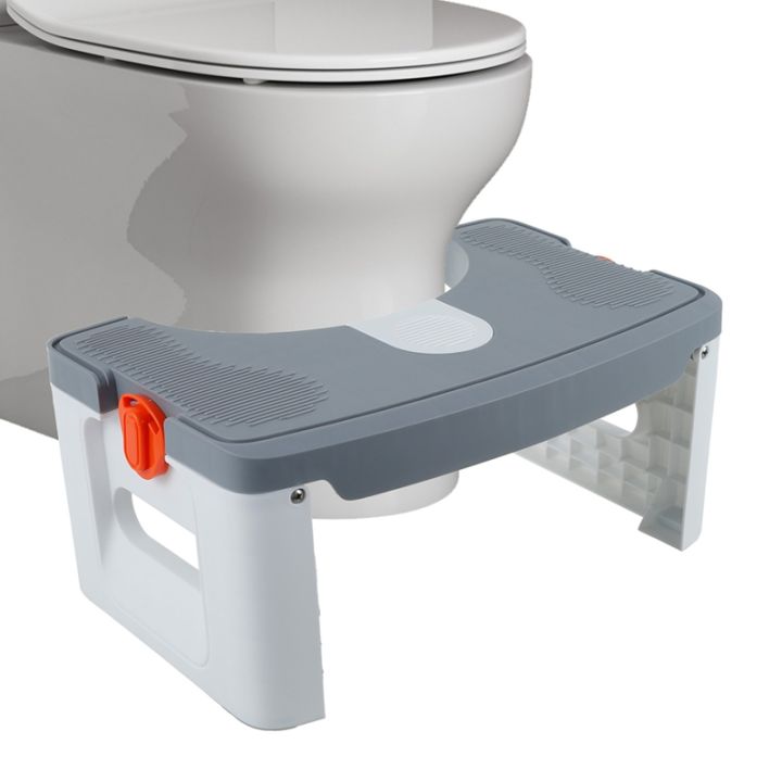 GearForge-Portable Foldable Toilet Stool for Bathroom Nonslip Squat ...