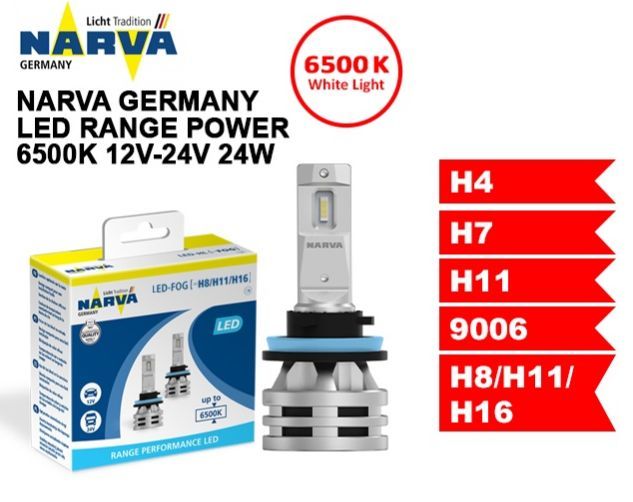 NARVA / SIRIUS Pelbagai Led Prestasi H1 H3 H4 H7 H8 H11 HB4(9006) HB3 ...