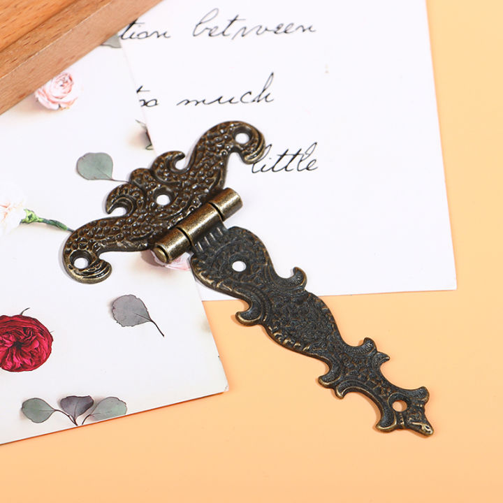 TrailB🔥ขั้วต่อประตูอัลลอยแบบย้อนยุค,บานพับอัลลอยด์วินเทจกล่อง ...