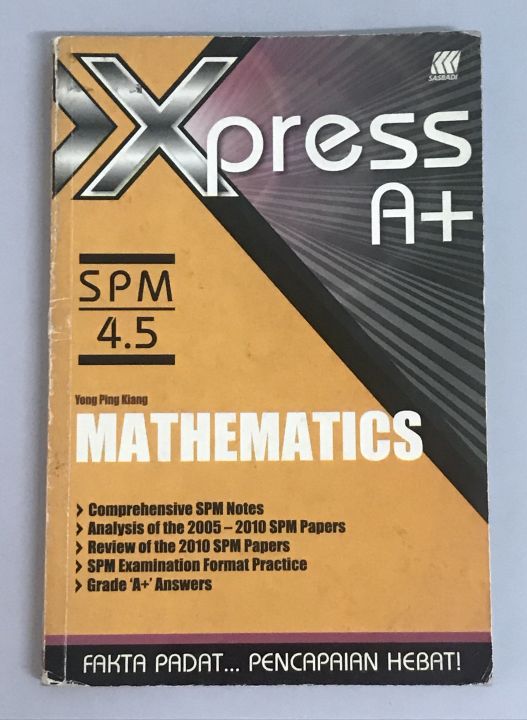 Xpress A+ SPM 4 · 5 Modern Mathematics | Lazada