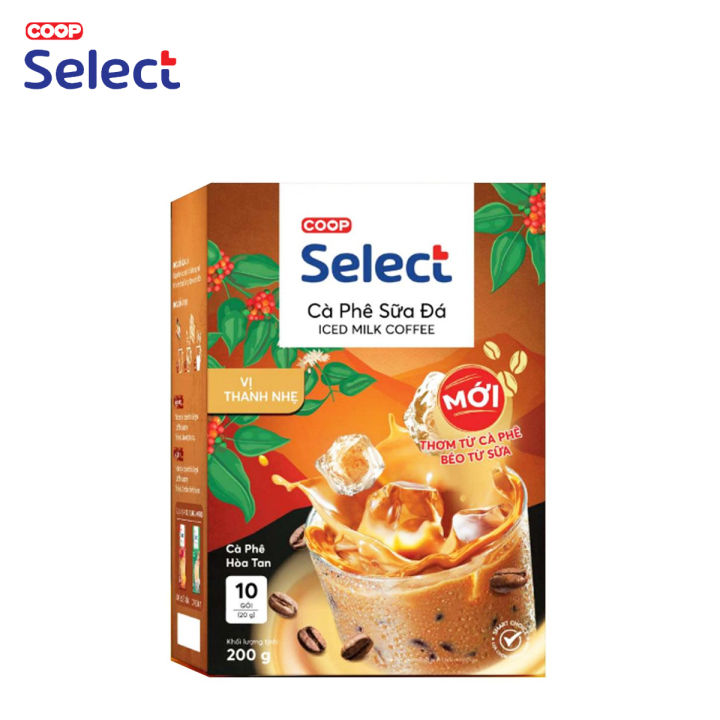 CÀ PHÊ SỮA ĐÁ ICED MILK COFFEE COOP SELECT | Lazada.vn