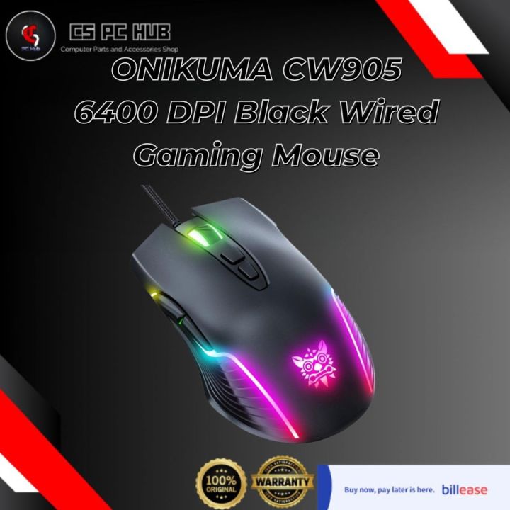 ONIKUMA CW905 6400 DPI Wired Gaming Mouse | Lazada PH