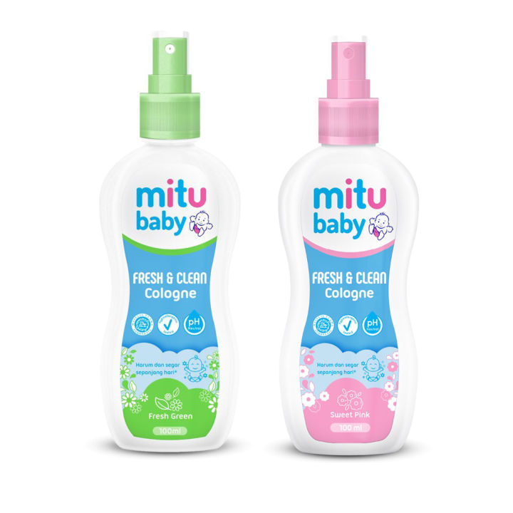 Mitu Baby Fresh & Clean Cologne (50ml / 100ml) BY JustKlik | Lazada ...