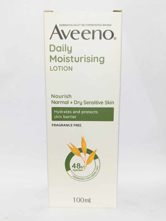 Daily Moisturizing Lotion Nourish Normal + Dry Sensitive Skin Hydrates ...