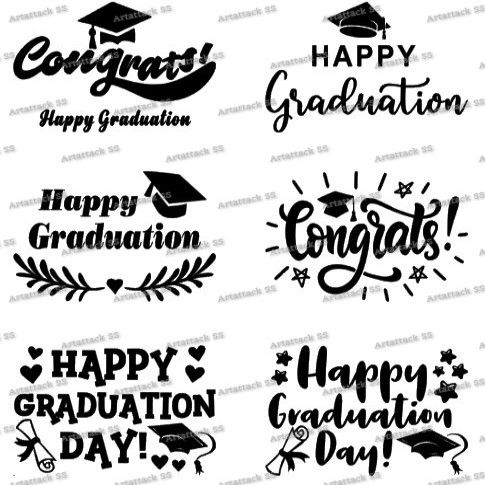 [READY STOCK] Happy Graduation Sticker for 10inch Aqua Bobo Balloon ...