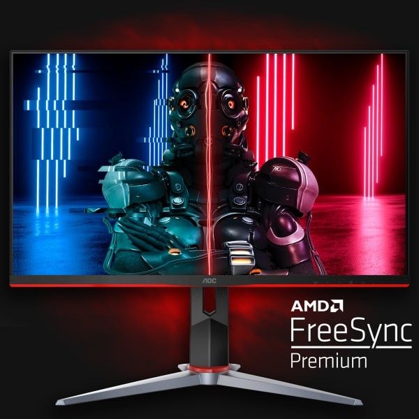 AOC CQ27G2 AMD FreeSync Curved Gaming Monitor 144hz/1ms/QHD/HDR/VA/27 ...