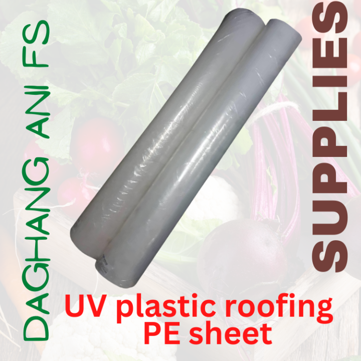 UV Plastic Roofing Garden Rain Protection UV PE roof for greenhouse ...