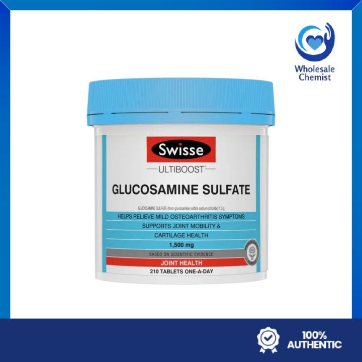 Swisse Glucosamine Sulfate (210 Tablets) | Lazada