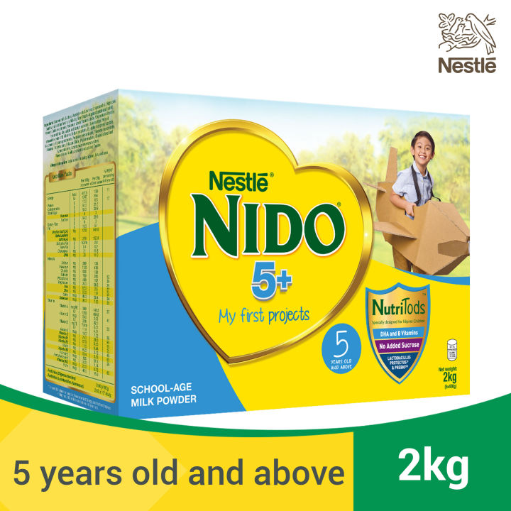 NIDO 5 PLUS Milk Formula 2kg | Lazada PH