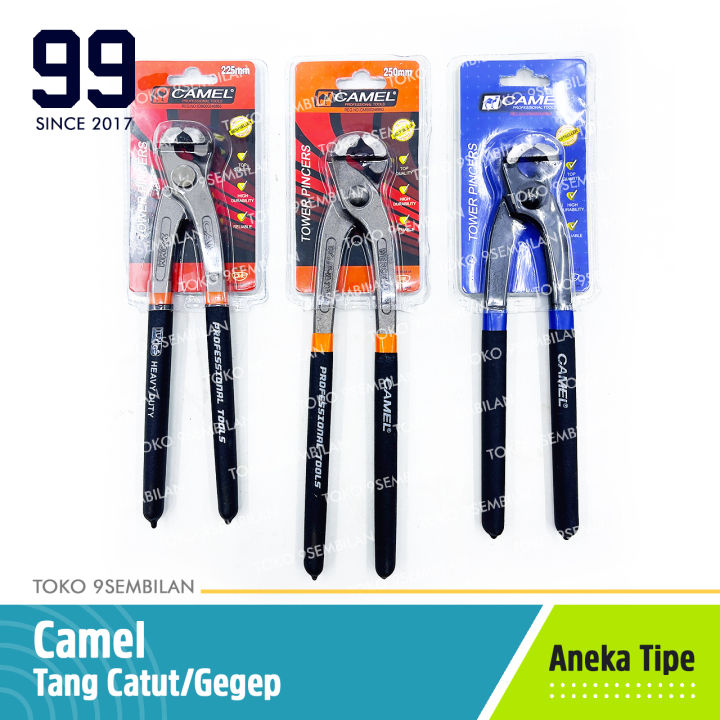 Camel Tang Gegep 9 Inch Kakatua Catut Potong Kawat - Tower Pincer ...