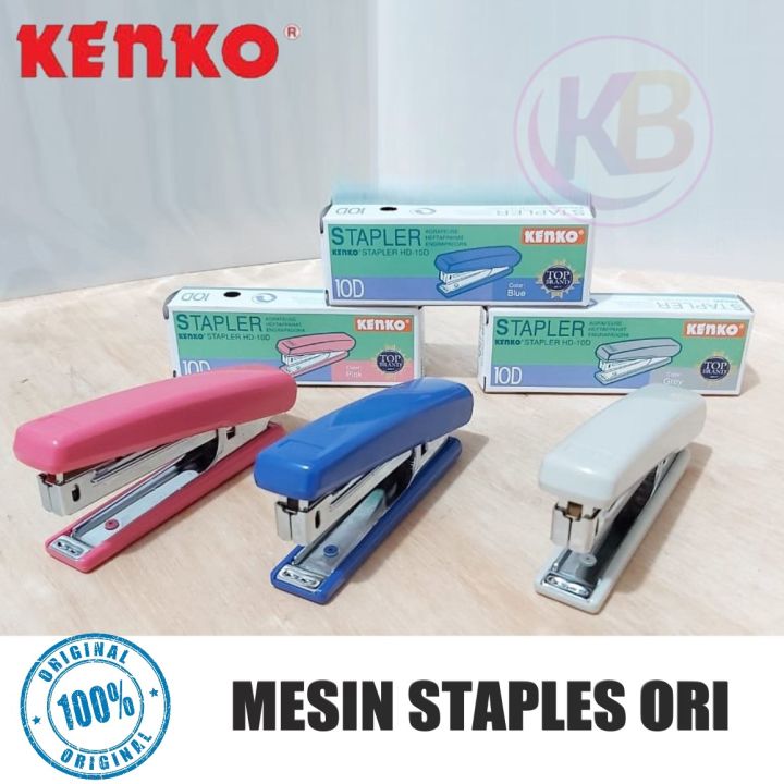 (PROMO) Stapler KENKO HD-10D / Stapler HD-10D Kenko Terbaik / Mesin Staples Refill Muat 2 Baris ...