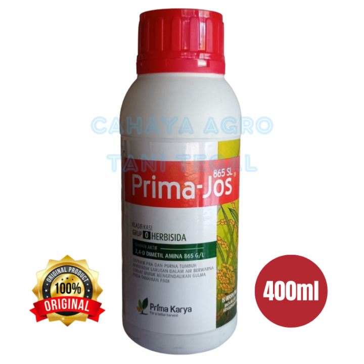 Prima Jos 865SL Herbisida Sistemik 400 ml/Herbisida Prima Jos Kemasan ...
