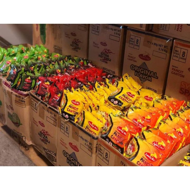 LUCKY ME PANCIT CANTON BUNDLE OF 72 PCS ( 1 case) 80 GRAMS | Lazada PH