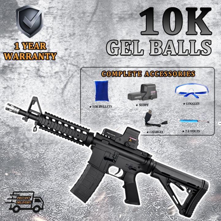 jinming m4a1 gel blaster Version 2 Gen 8 Sub Machine Gun High End Gel ...