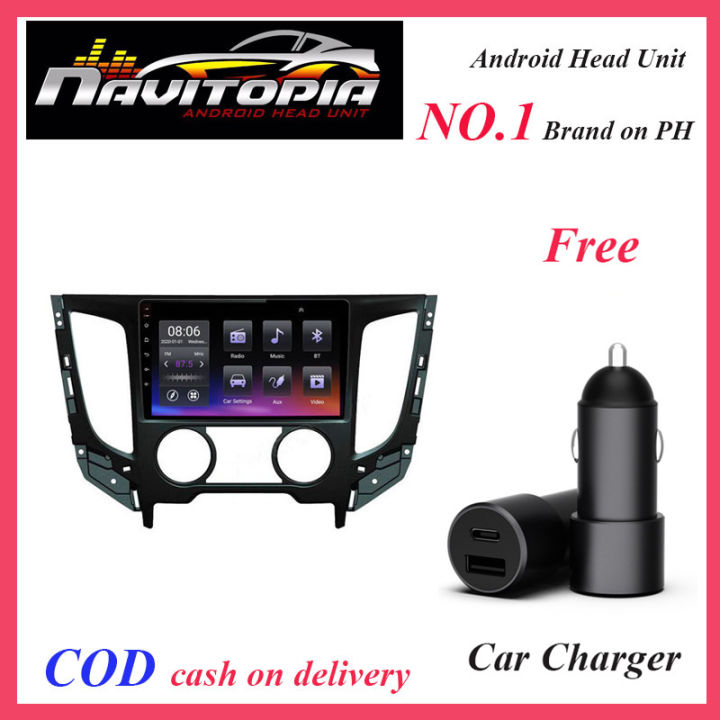 NAVITOPIA Android 11 Car Head Unit Car Radio Stereo with Panel for ...