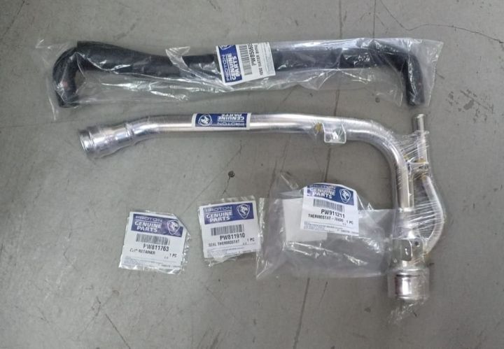 (100% ORIGINAL PW812061 WATER PUMP PIPE COMPLETE SET WITH THERMOSTAT ...