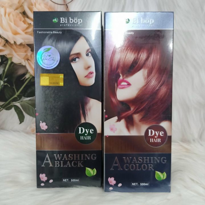 [HCM SHIP NHANH] Dầu Gội Nhuộm Phủ Bạc Tóc Đen Nâu Collagen Thảo Dược ...