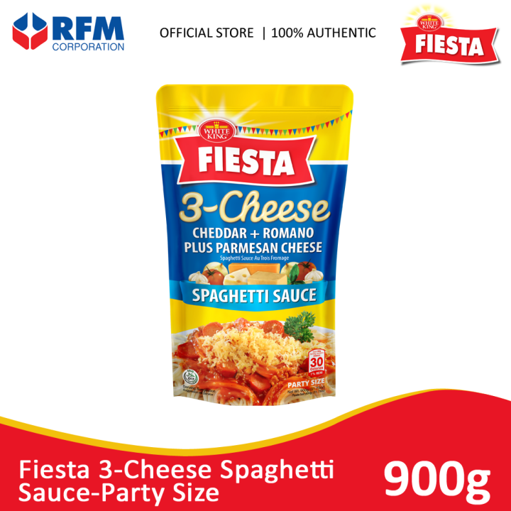 Fiesta 3 Cheese Spaghetti Sauce – Party Size 900g | Lazada PH