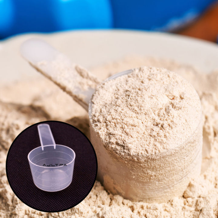 Transparent Plastic Measuring Spoon 20g with Scale Individually ...