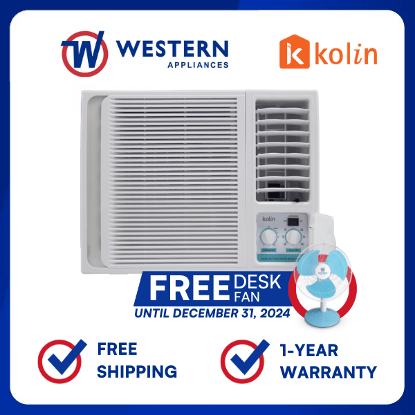 Kolin KAM75CMC32 0.75HP Compact Window Type Air Conditioner | Lazada PH