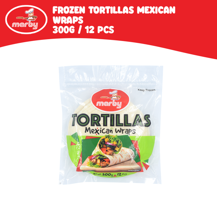 Marby Frozen: Tortillas Mexican Wraps - 12 pcs. | Lazada PH