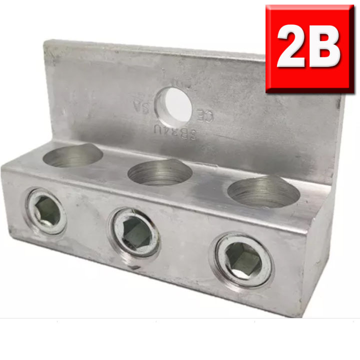 3 HOLE 3B Series Universal Terminal Lugs Connector Mechanical Lugs ...