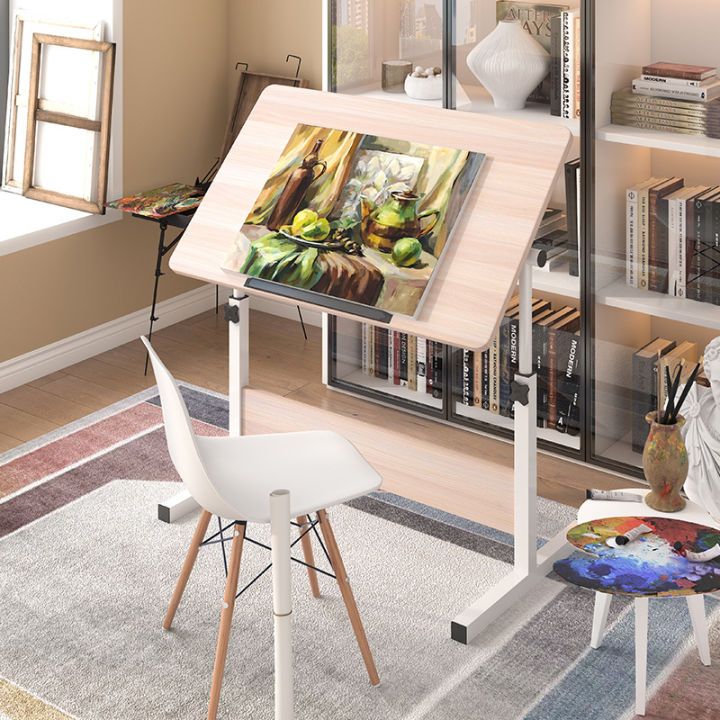 Movable And Foldable Drawing Table, Bedside Computer Table, Coffee ...