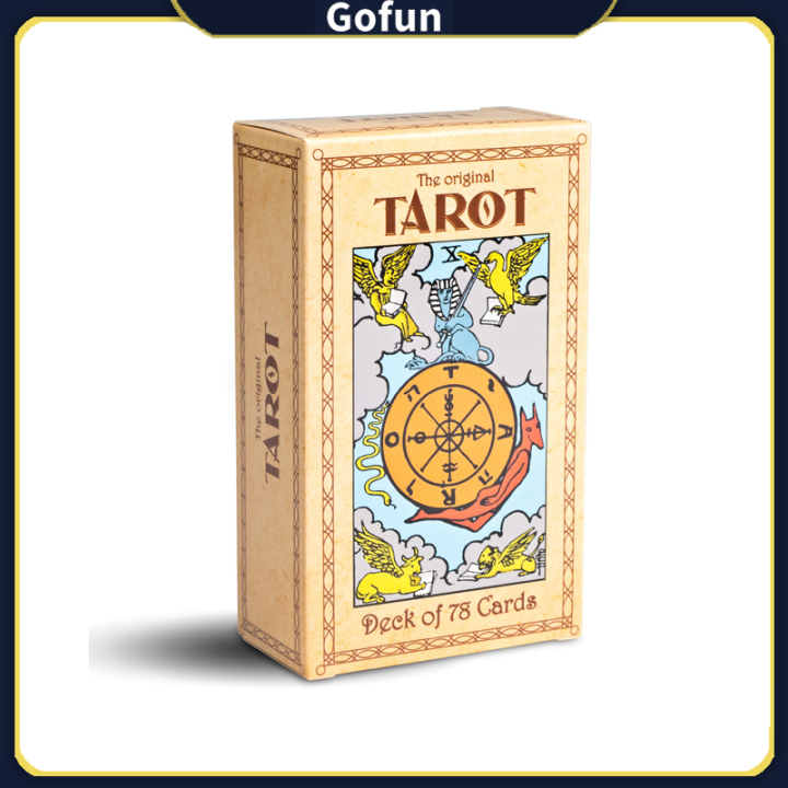 Original Tarot Card Deck with Paper Guide Book | Standard Big Size ...