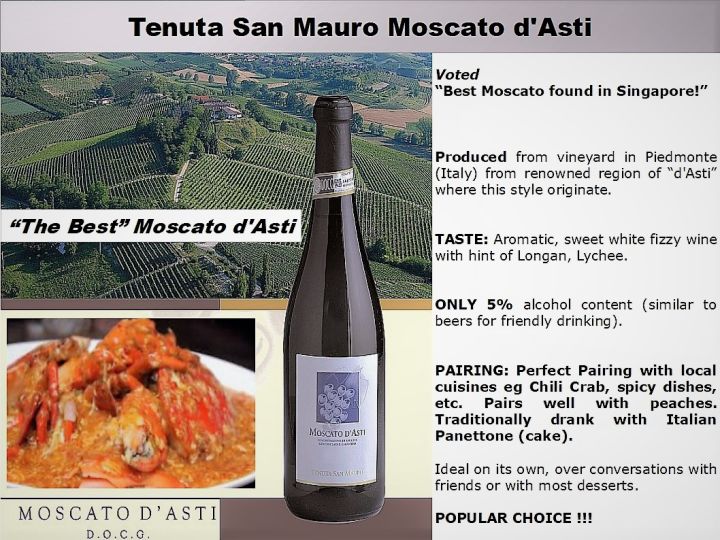 Best Moscato d'Asti Fruity Sweet White Wine Gift Set - Longan Lychee ...