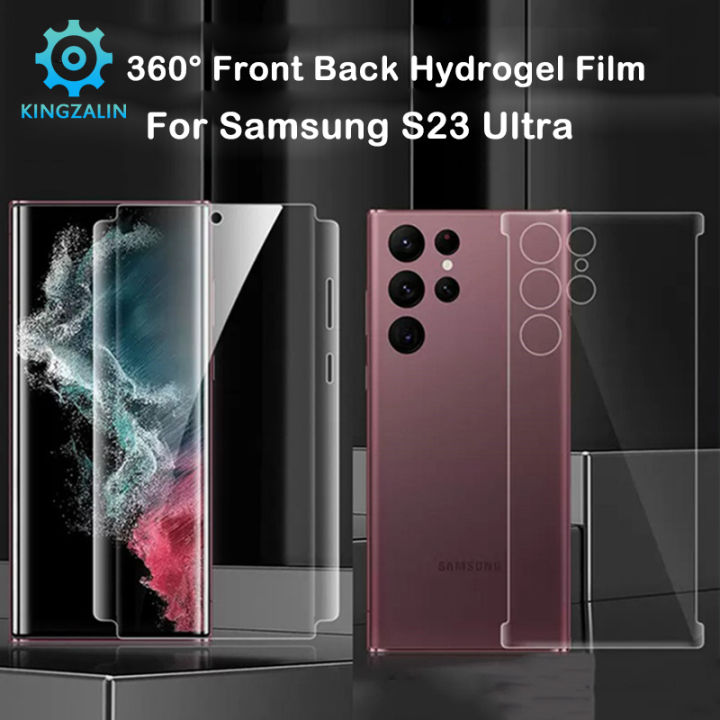Kingzalin Hydroel Film for Samsung S24u/S23/S22/S22/S10 Plus/Ultra Full ...