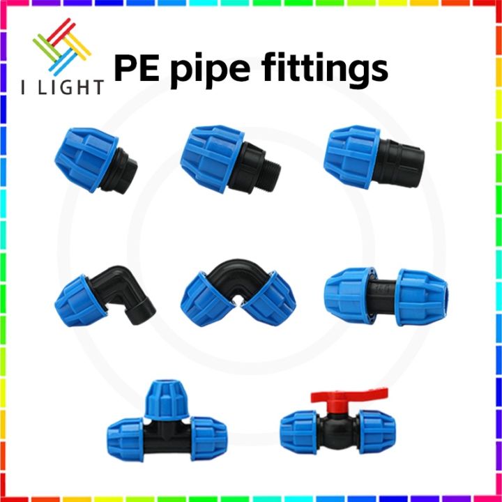 （Fast Delivery）High Quality PE Pipe Fittings PE Compression Fittings ...