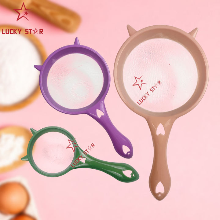 Plastic Colored Strainer Nylon Mesh ( Random Color ) Strainer Salaan ...