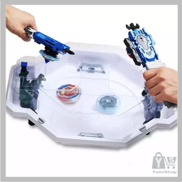 New Beyblade Electric Stadium New Counter Electric Dual Cyclone Vombat ...