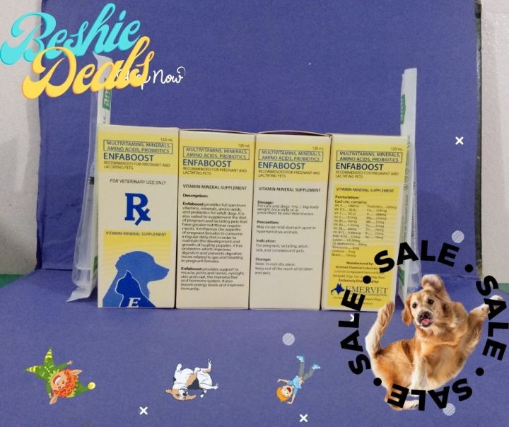 ENFABOOST Vitamin- Mineral Supplement for Pregnant and Lactating Dog ...