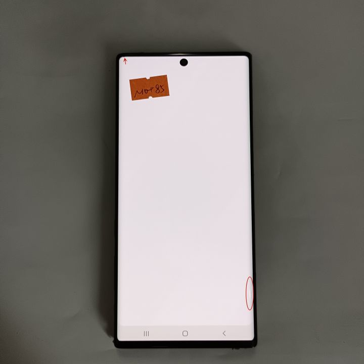 สำหรับหน้าจอดั้งเดิม Samsung Galaxy Note 10 Plus มีข้อบกพร่อง Note10 ...