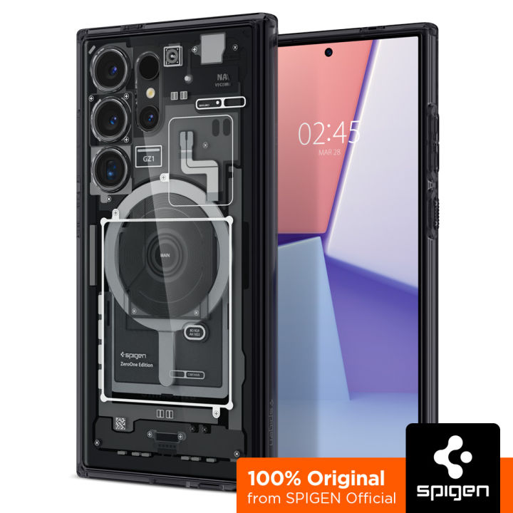 SPIGEN Case for Galaxy S24 Series [Ultra Hybrid OneTap Metal Ring Mag ...