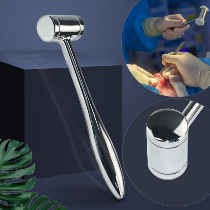 Double Head Nylon Dental Bone Hammer with Stainless Steel Handle ...
